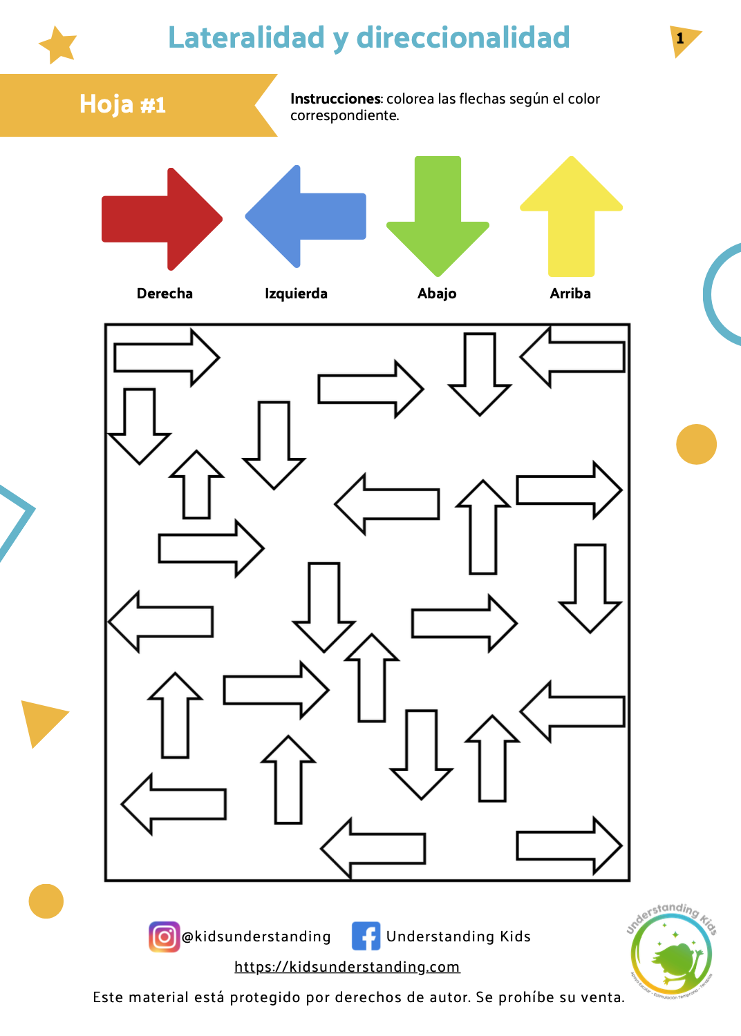 Lateralidad y direccionalidad - Understanding Kids