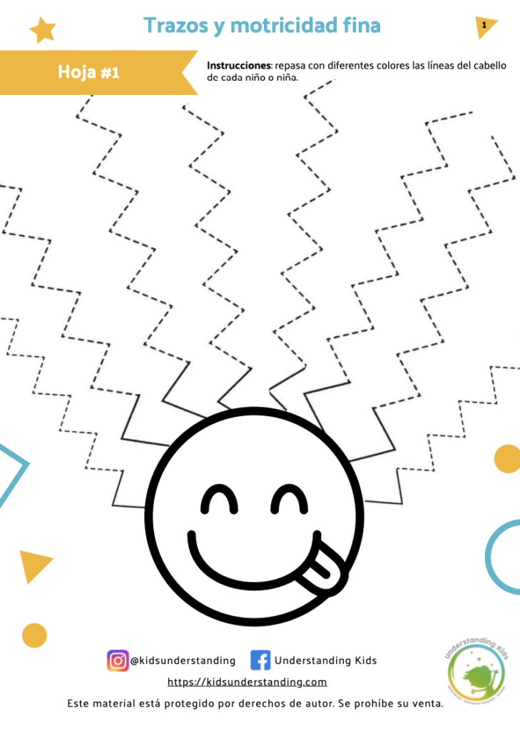 Trazos y motricidad fina - Understanding Kids