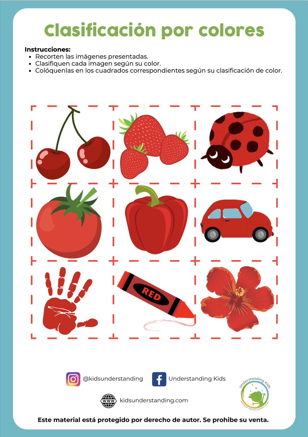Clasificación por colores - Understanding Kids